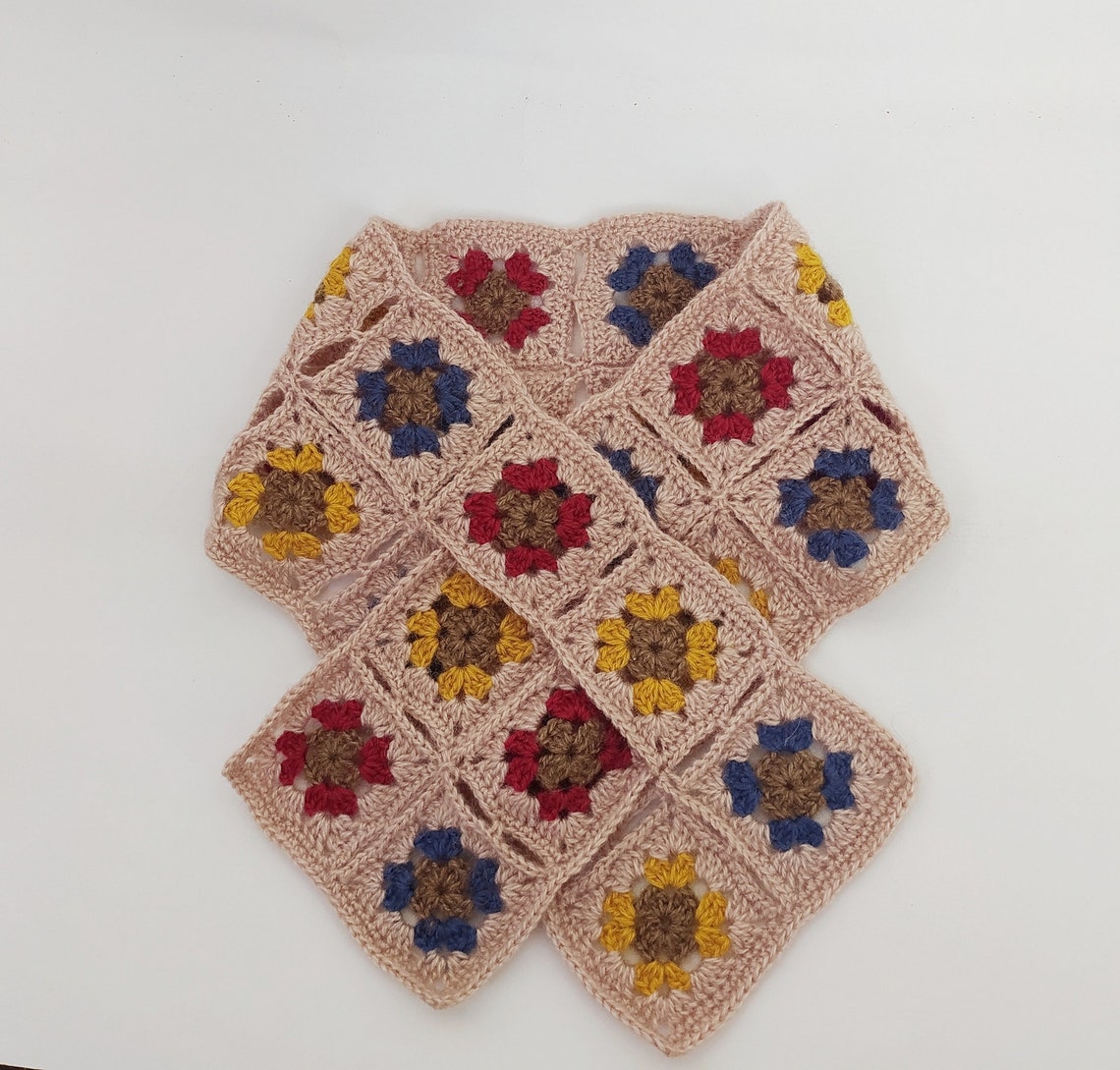 Keyhole Scarf PATTERN PDF Tutorial With Foto and | Etsy