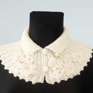 Crochet Woman Capelet PATTERN, Crochet Collar, Tutorial and Diagrams - Etsy