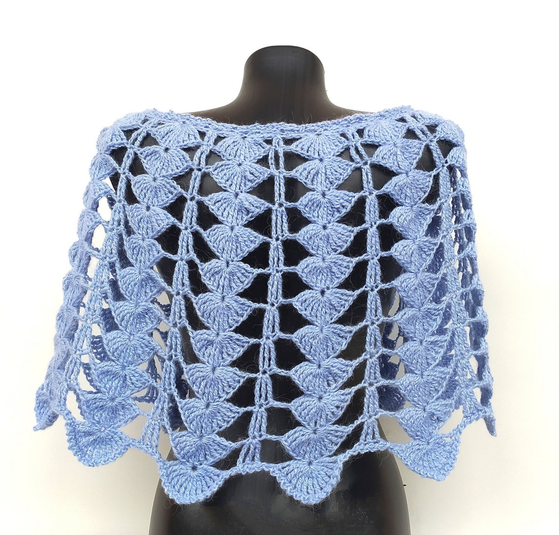 Crochet Lace Capelet PATTERN PDF - Etsy