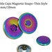 Double Caps Magnetic Snaps Dies Sets14mm,18mmhand Press Dies for Double ...