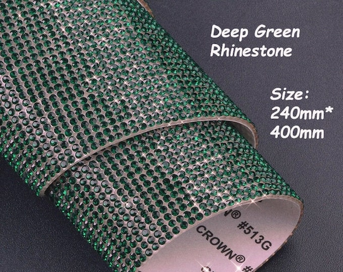 Rhinestone Sheet W Adhesive backedRose Red | Etsy