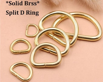 10 PCS Split D-rings D Ring for Straps Bags Purses Belting | Etsy
