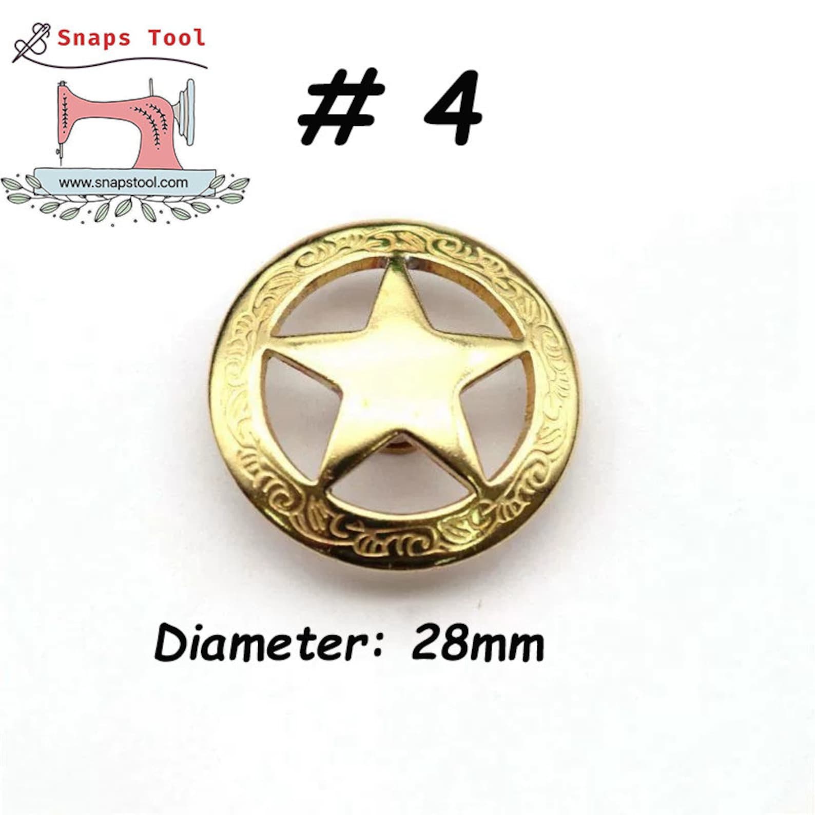 Big Brass Screw Buttonsleathercraft Screw Rivets Buttons | Etsy