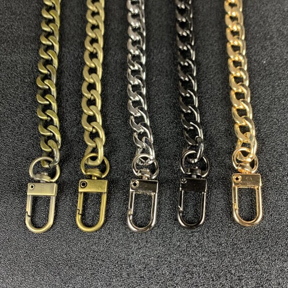 DIY Flat Chain Strap Handbag Chains Accessories Purse Straps | Etsy