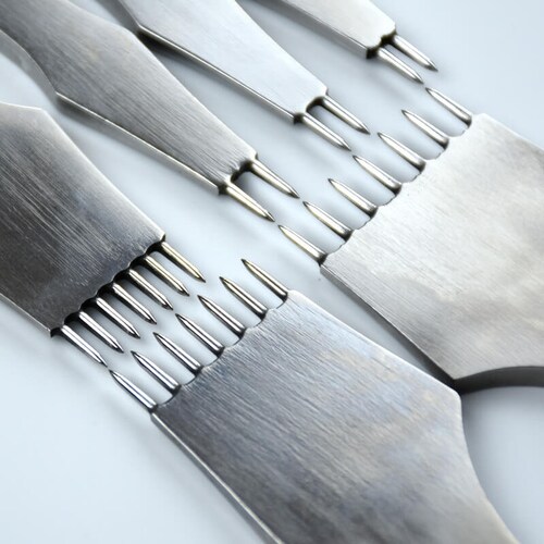 2 PCS High Quality Round Pricking Iron 3mm 4mm 5mmprong - Etsy