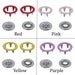 Open Ring Metal Snaps Dies 3 Sizes Availableprong Ring Snap Fasteners ...