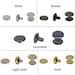 Single Cap Rivets Dies 7 Sizes Availablerivets for Leather Rivet Setter ...