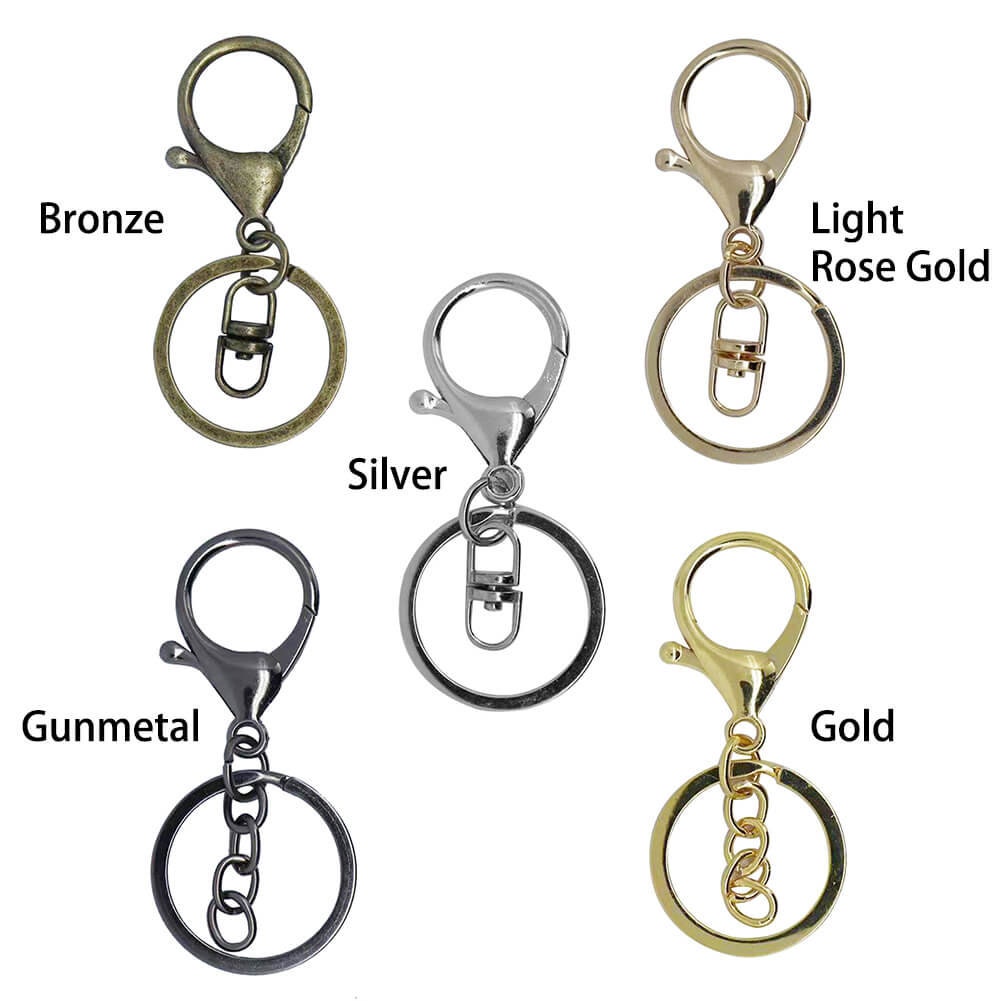 10PCS Keychain With Lobster Hookkey Ring Loop Key Holders - Etsy