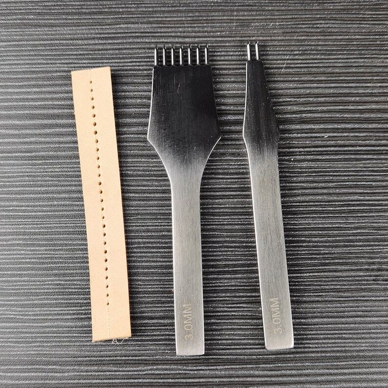 2 PCS High Quality Round Pricking Iron 3mm 4mm 5mmProng | Etsy