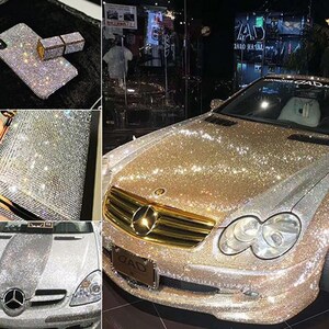 Rhinestone Sheet W Adhesive Backed--rose Red Rhinestone--rhinestone ...