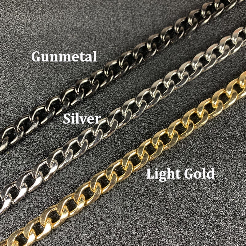 DIY Flat Chain Strap Handbag Chains Accessories Purse Straps - Etsy