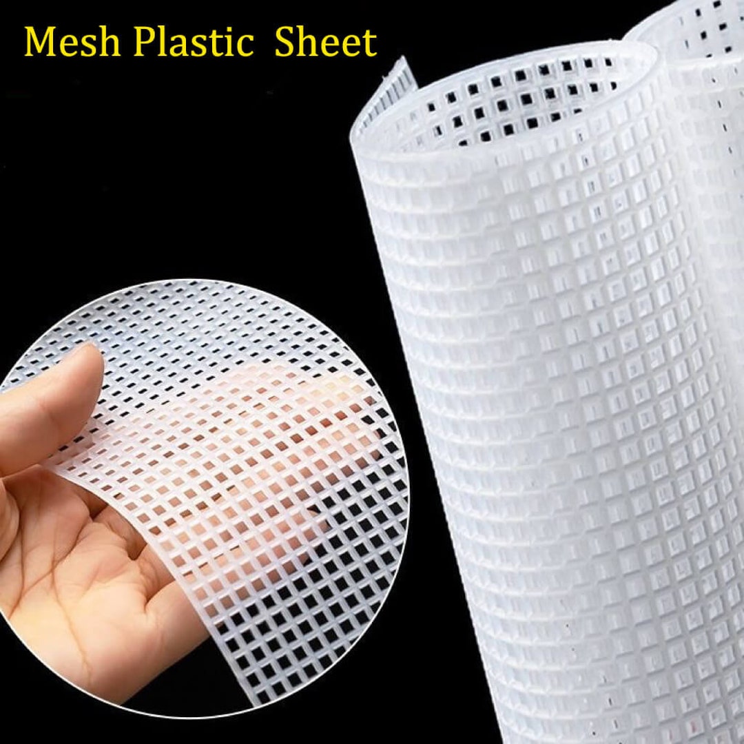 10 PCS Mesh Plastic Canvas Sheets-50cm*33cm-mesh Plastic Canvas Sheets ...