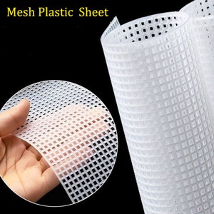 10 PCS Mesh Plastic Canvas Sheets-50cm*33cm-mesh Plastic Canvas Sheets ...