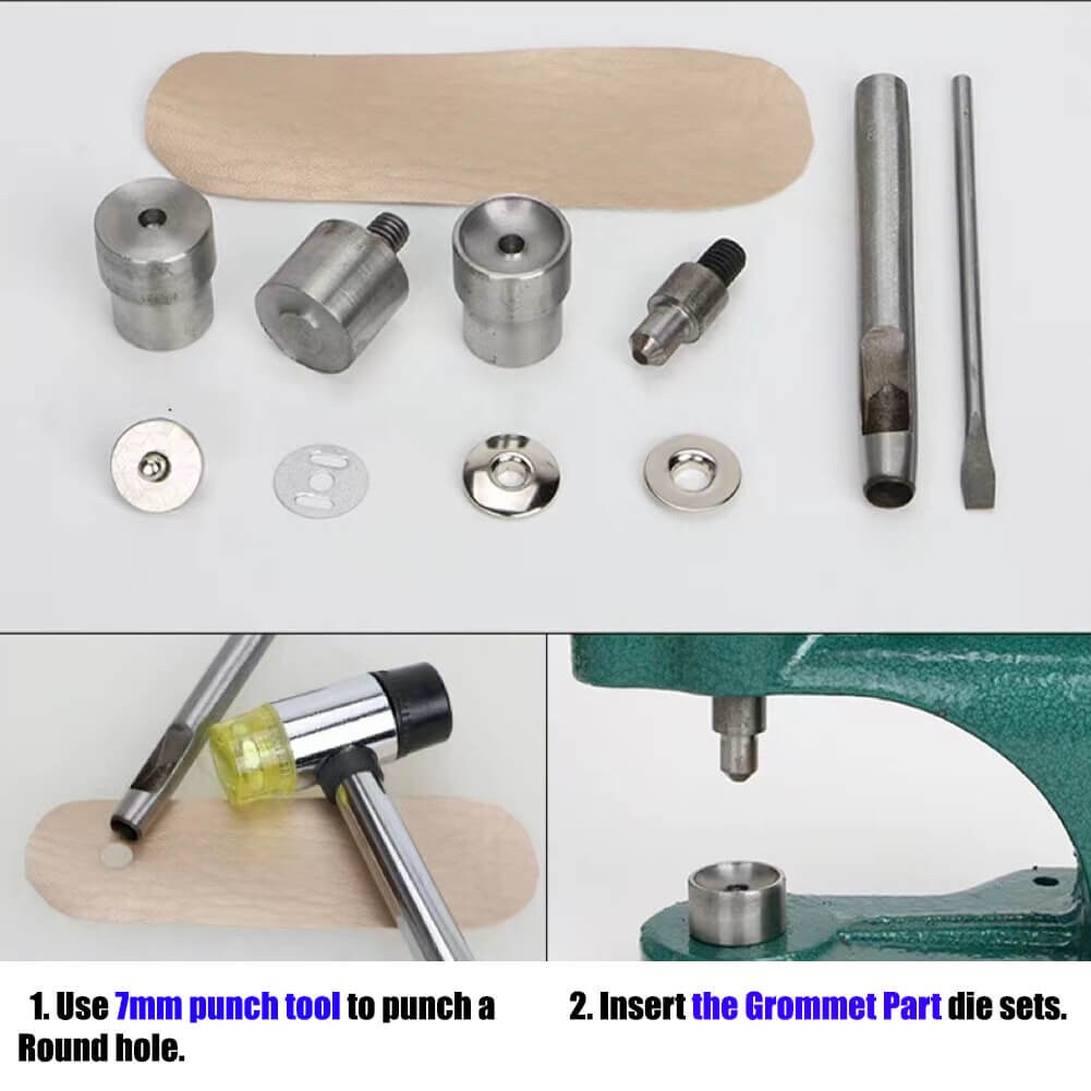 Grommet Magnetic Snaps Dies Sets-hand Press Die for Grommets - Etsy