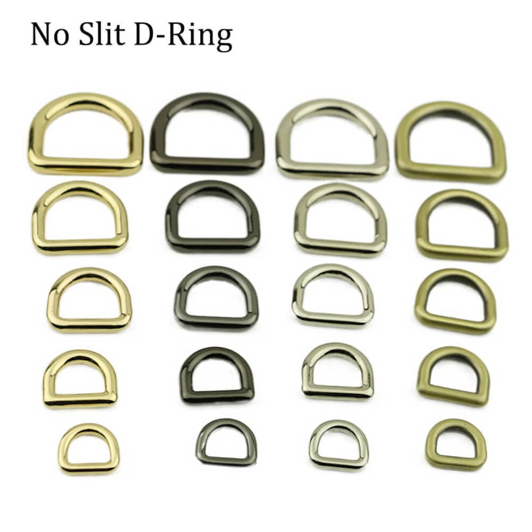10 PCS Zinc Alloy D Rings: No Split, Straps, Bags, Belts - Etsy