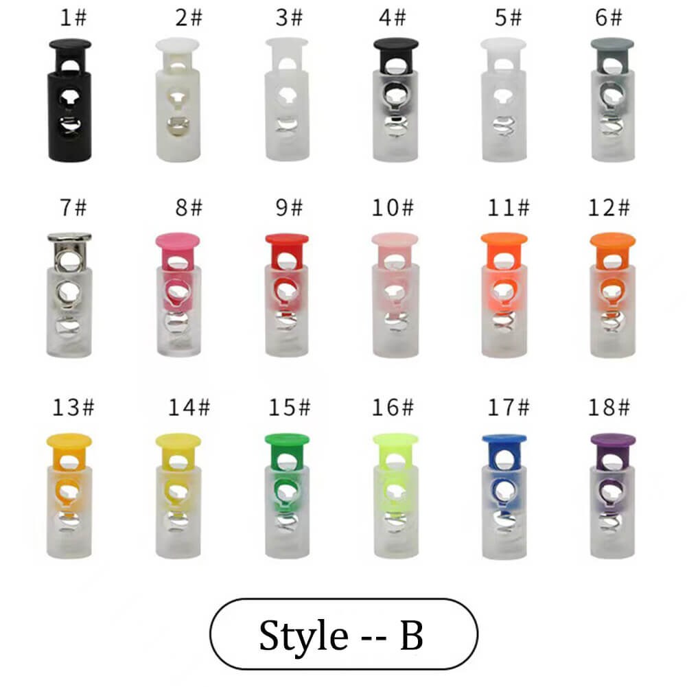 50 PCS Plastic Spring Cord Lockcolorful Spring Cord Lock | Etsy