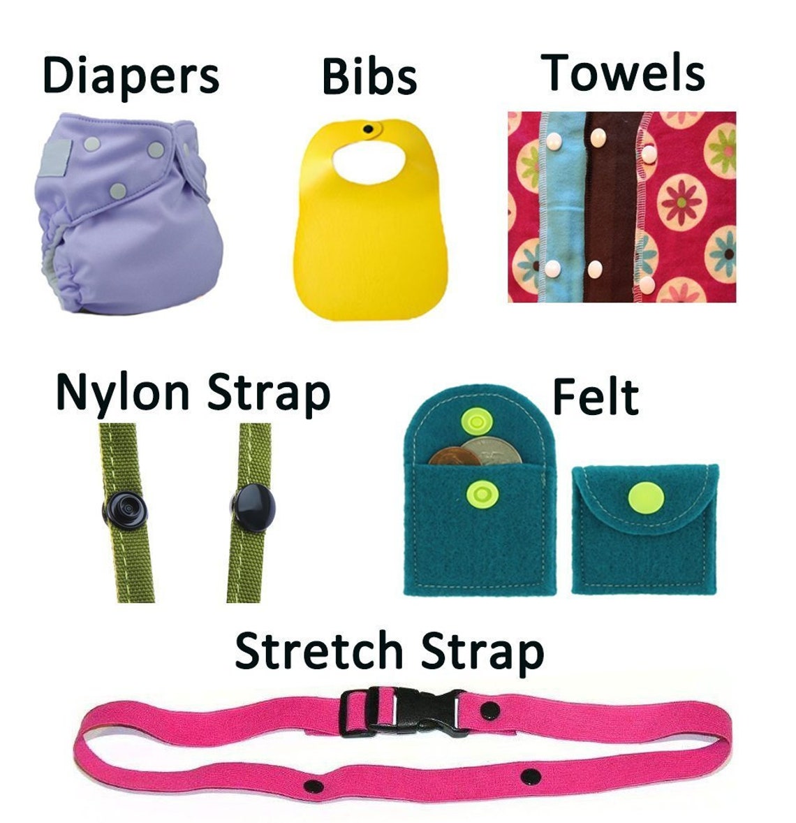 KAM Size 20 Matte Plastic Snapsplastic Button Snaps KAM Snap - Etsy