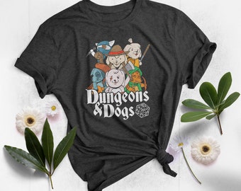 A D20 Scene Shirt Dnd Gift Dungeons and Dragons Present - Etsy