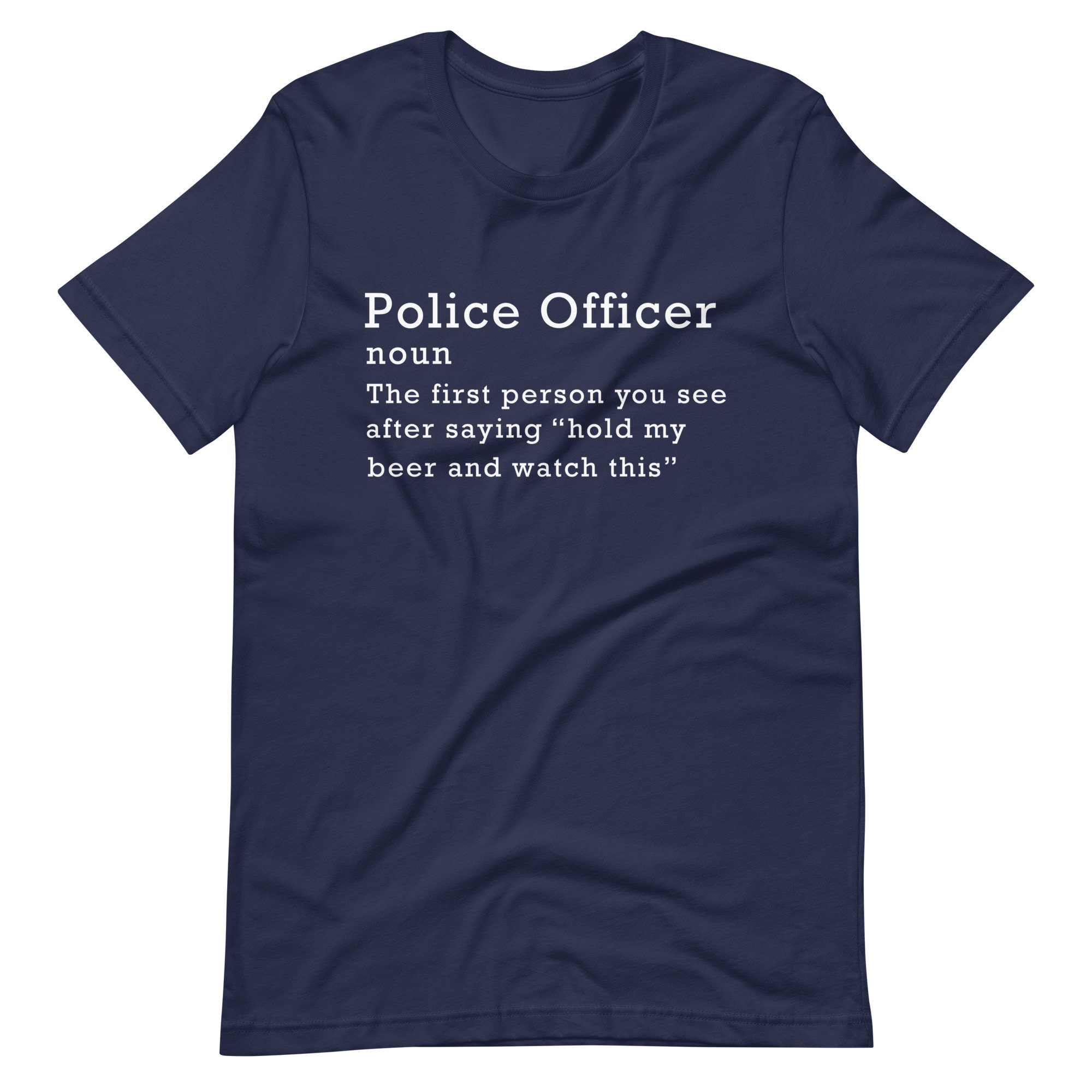 Funny Police Officer T-shirt Gift for Police Officer Law - Etsy