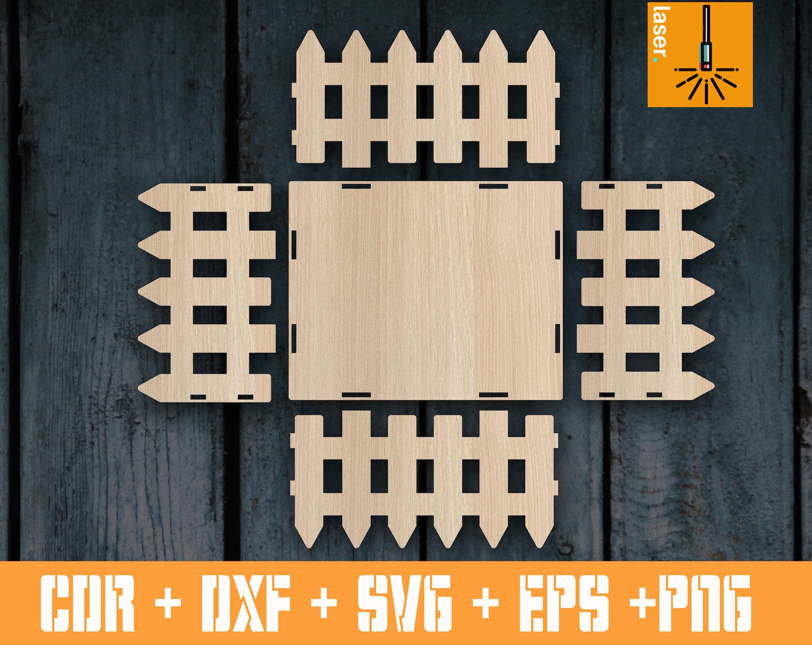 Laser Cut Decorative Storage Baskets CDR Easter Basket Dxf | Etsy