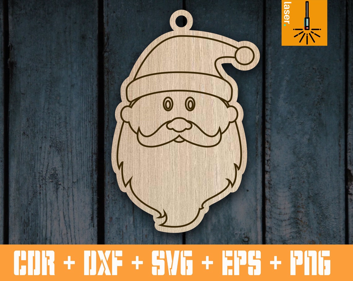 Christmas Tree Decor for Laser Cnc Vector Xmas Decor - Etsy