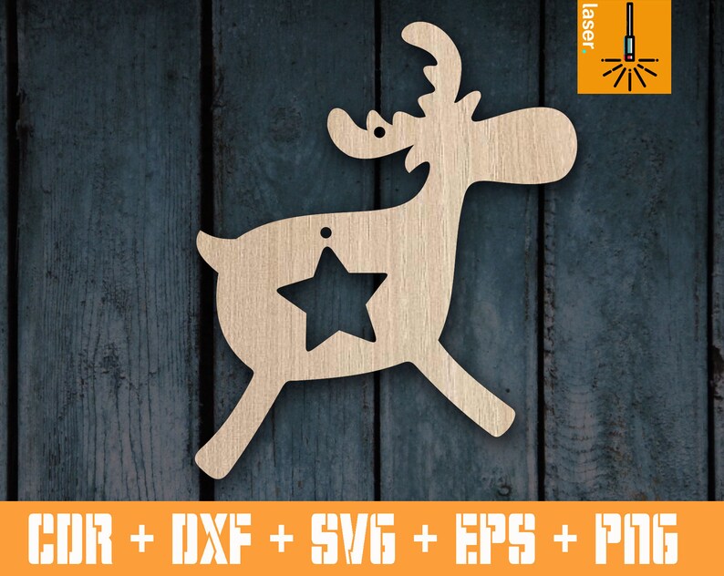 Christmas Tree Decor for Laser Cnc Vector Xmas Decor - Etsy