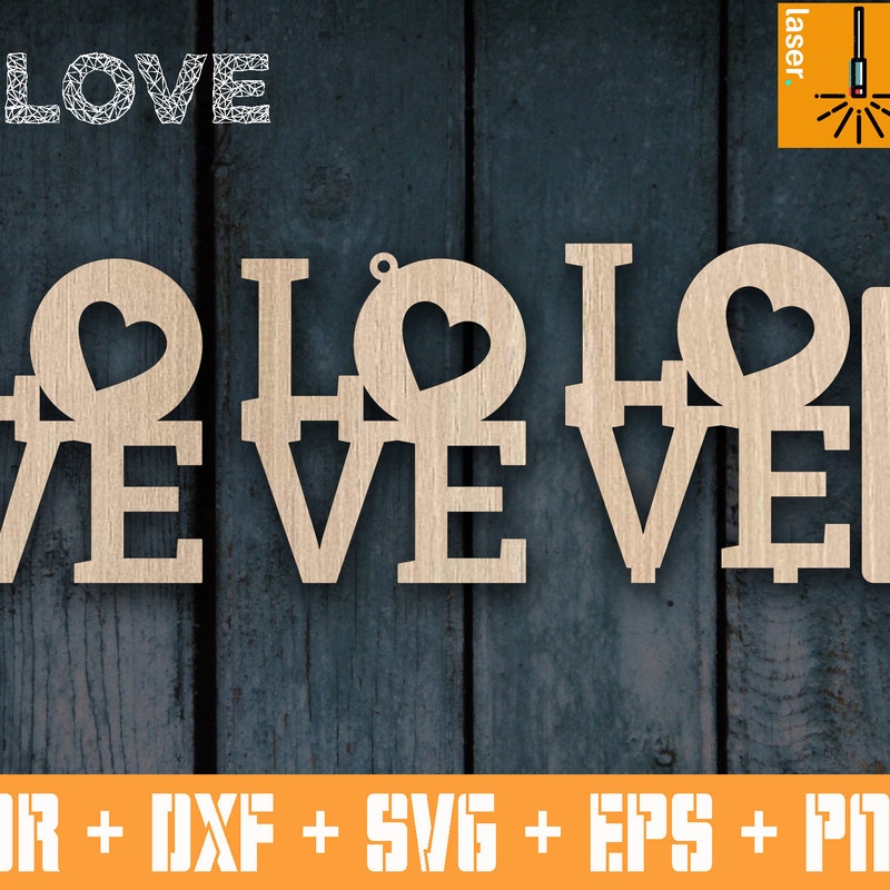 Standing Sign Love - Etsy