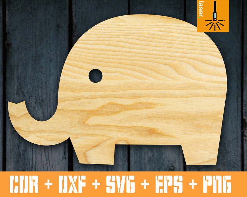 Cnc Sign Elephant SVG, Cnc Files for Wood, Cnc Router Files, Cnc Vector ...