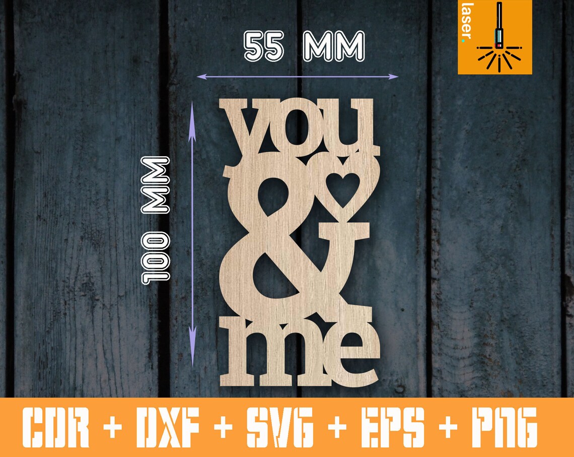 Valentines Day Decor Love Laser Cut CNC Files | Etsy