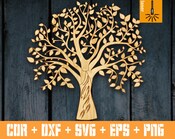 Family Tree, Wooden Tree, DXF Files for Laser, CNC Router and Laser ...