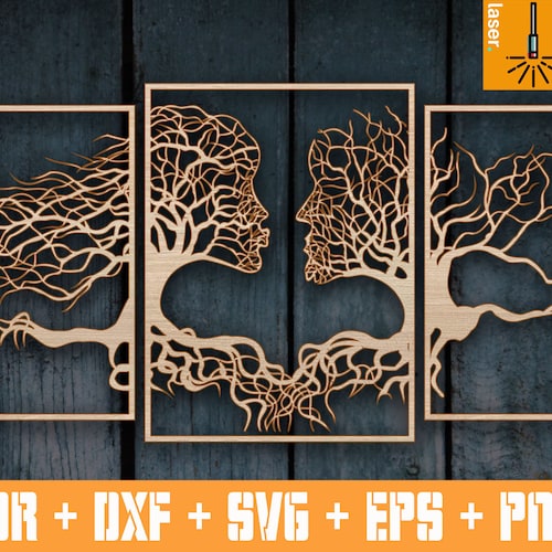 Home & Living laser cut Vector dxf for CNC digital vector art cnc file ...