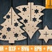 Christmas Tree Template Pattern for Laser | Cnc Vector Standing ...