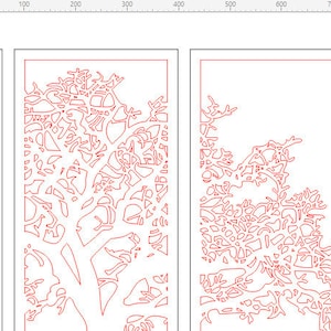 Tree Wall Hanging CDR, CNC File, Wall Panels, Room Decor, Tree Patterns ...