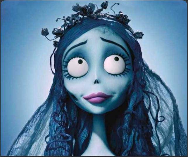 Headdress Corpse Bride Emily Replica Headdress Headpiece Costume ...