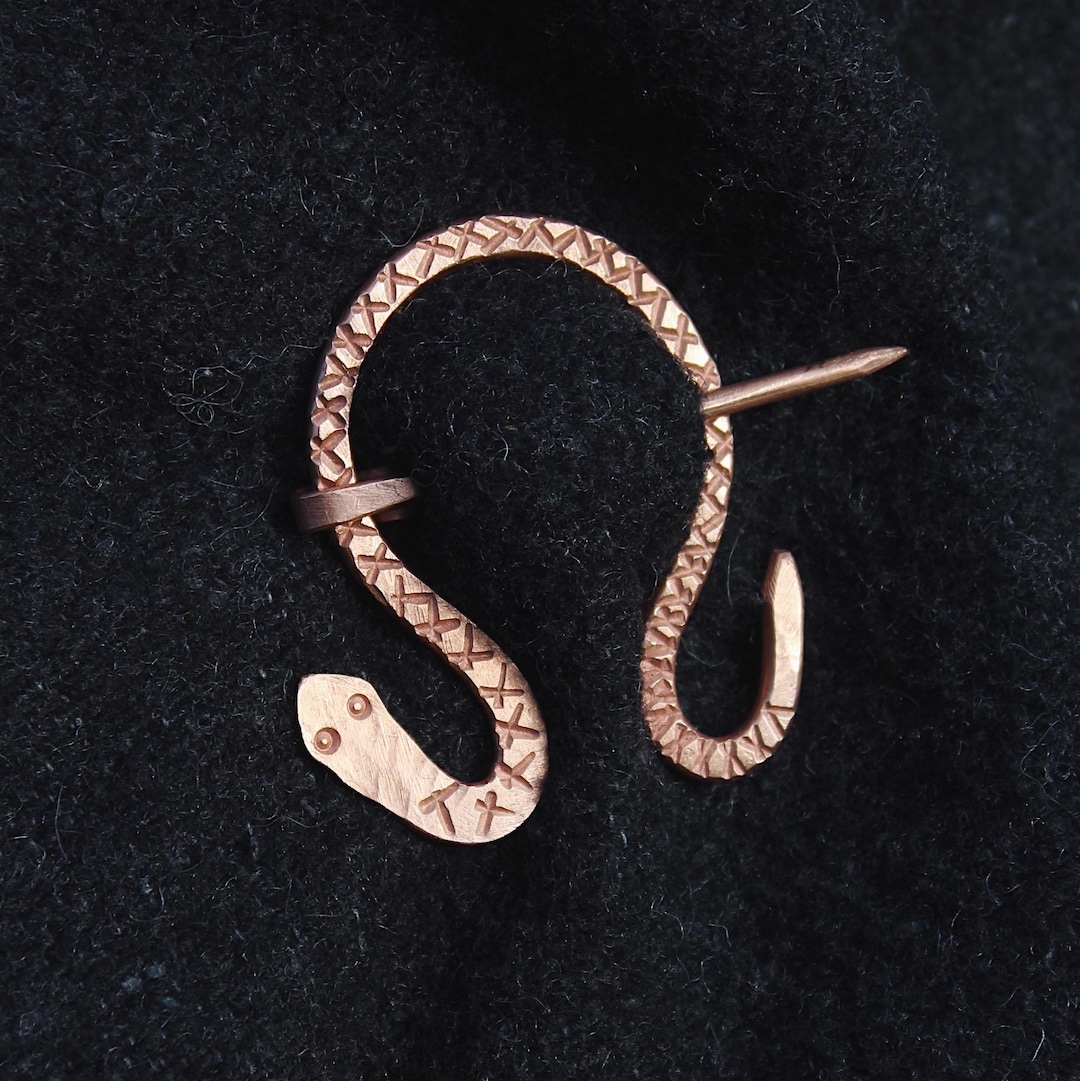 Copper Medieval Penannular Brooch - Etsy