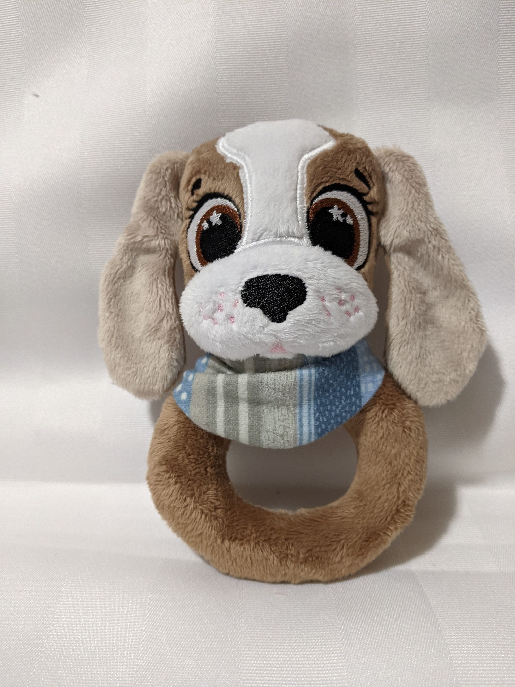 File Embroidery Rattle Dog 10x10cm Frame With a Few Small - Etsy