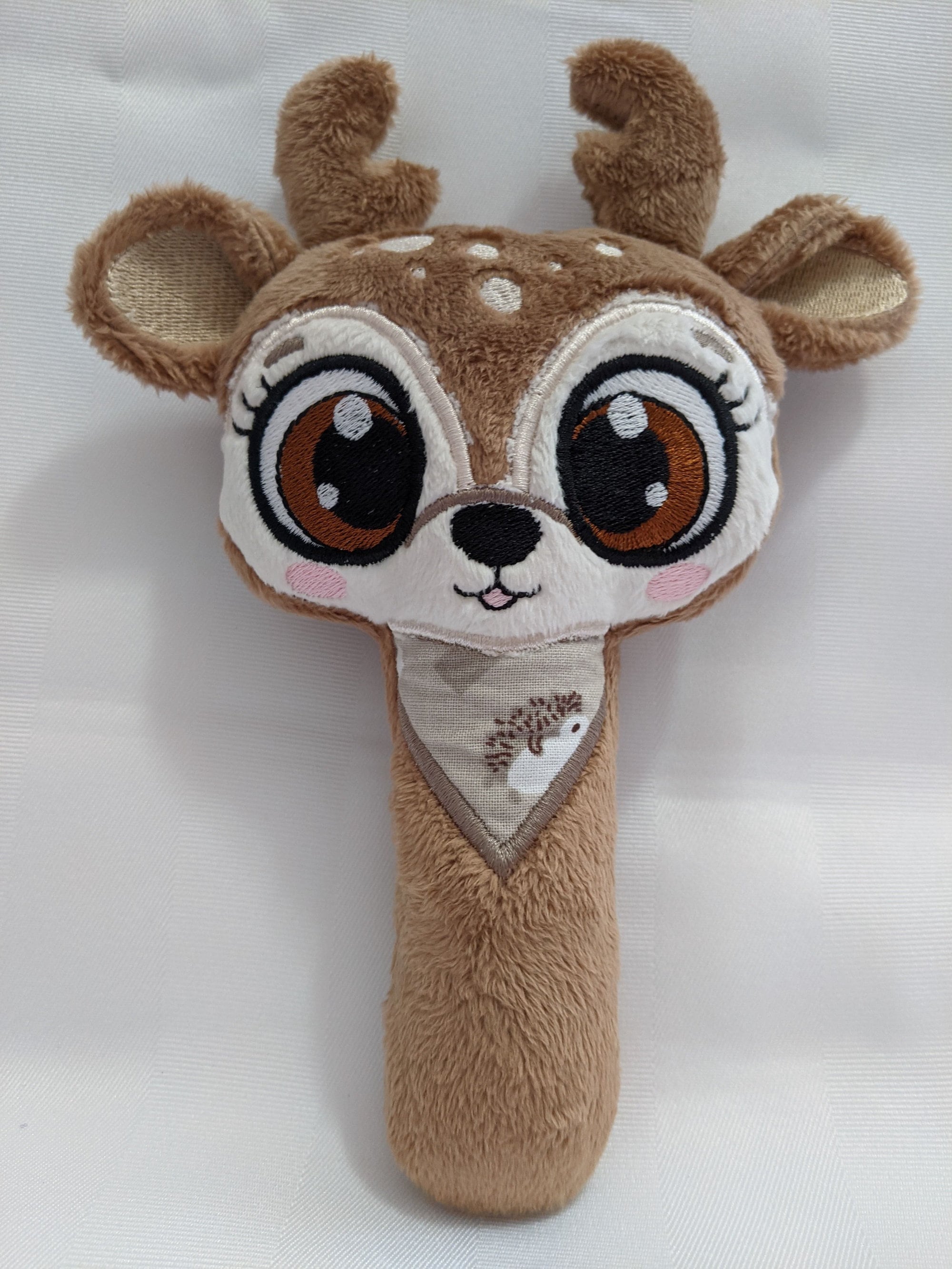 ITH Embroidery File Long Rattle deer Frame - Etsy