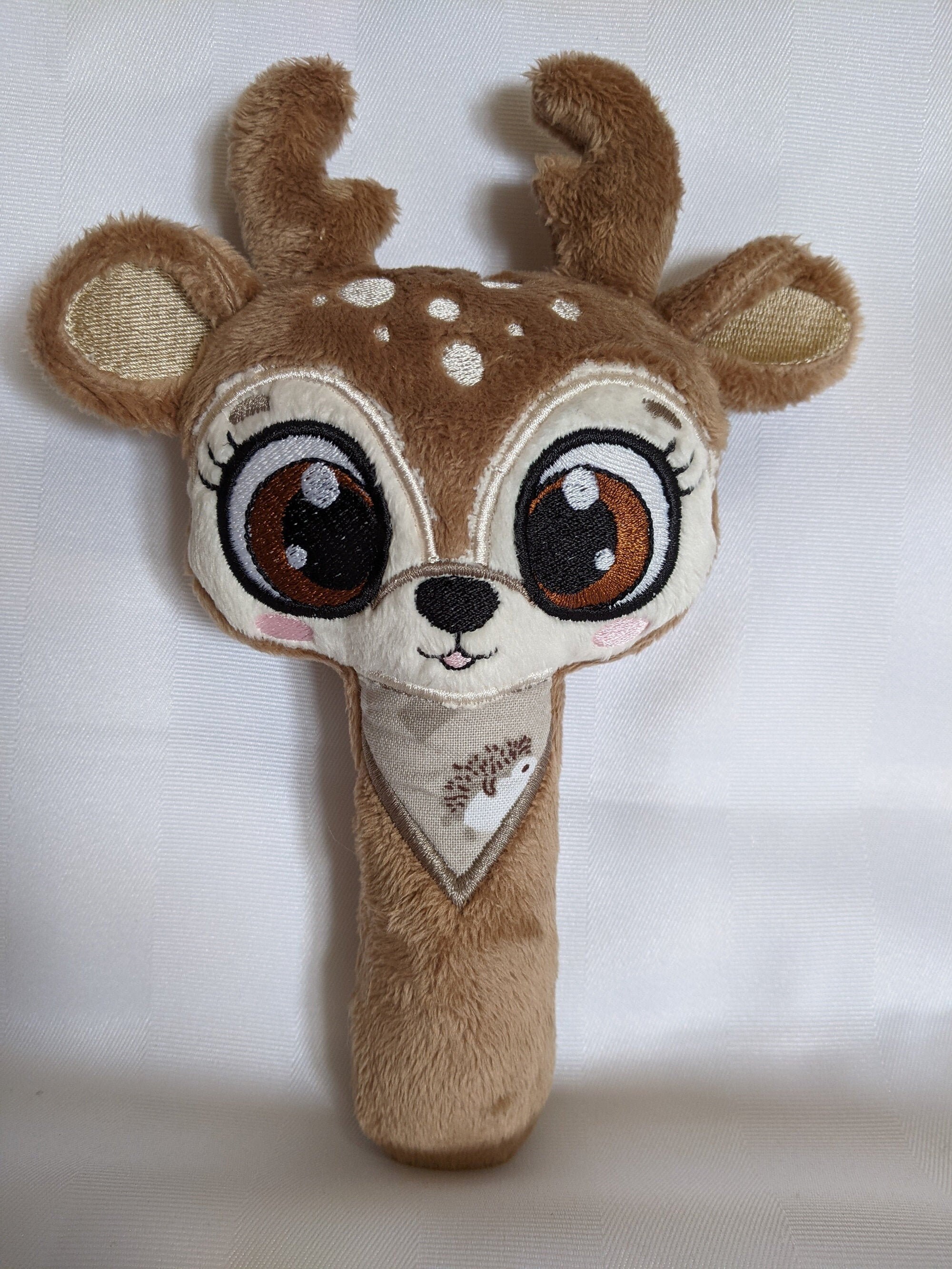 ITH Embroidery File Long Rattle deer Frame - Etsy