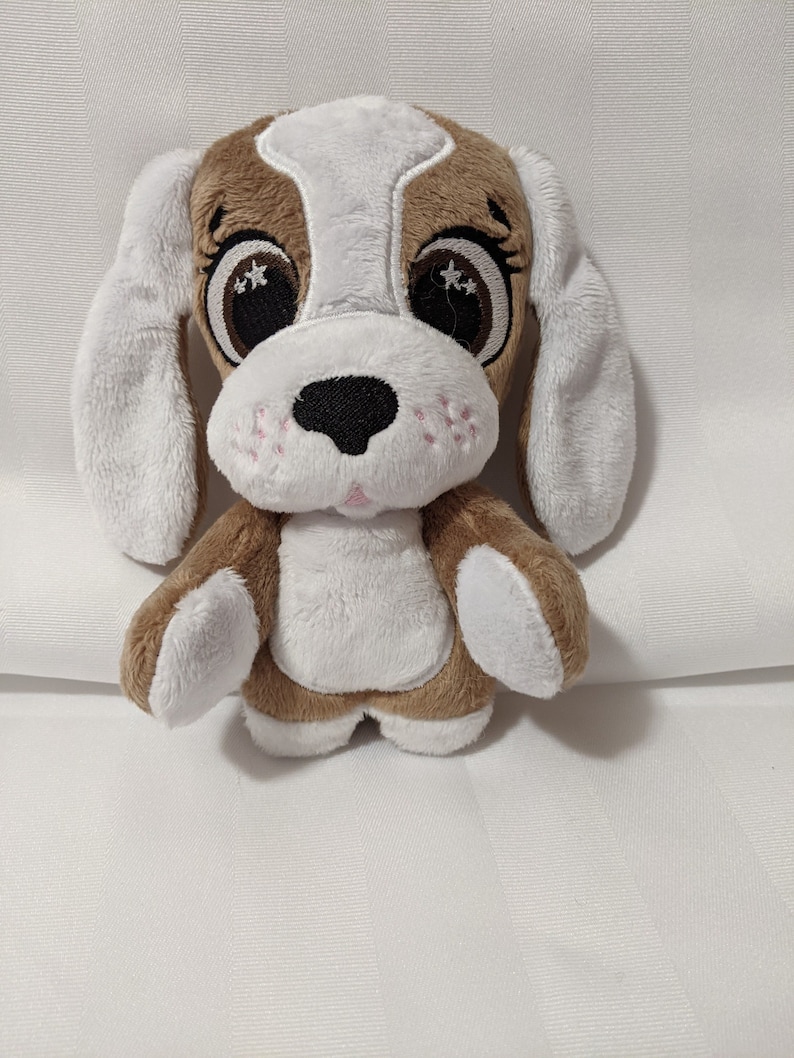 Embroidery File, PLUSH DOG, 16x26cm Frame With a Few Small Seams in ...