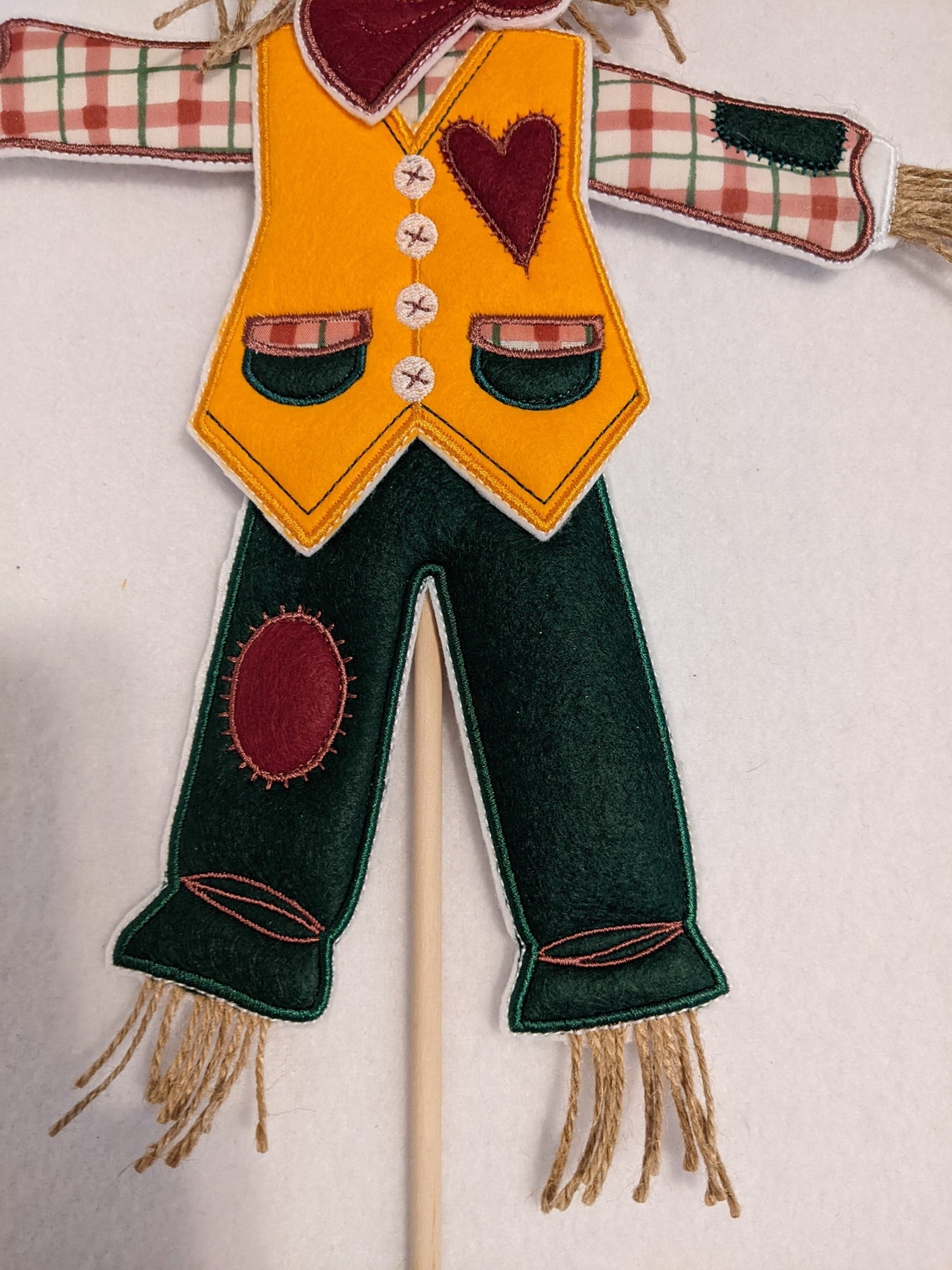 Decoration Scarecrow Boy File Machine Embroidery Frame - Etsy