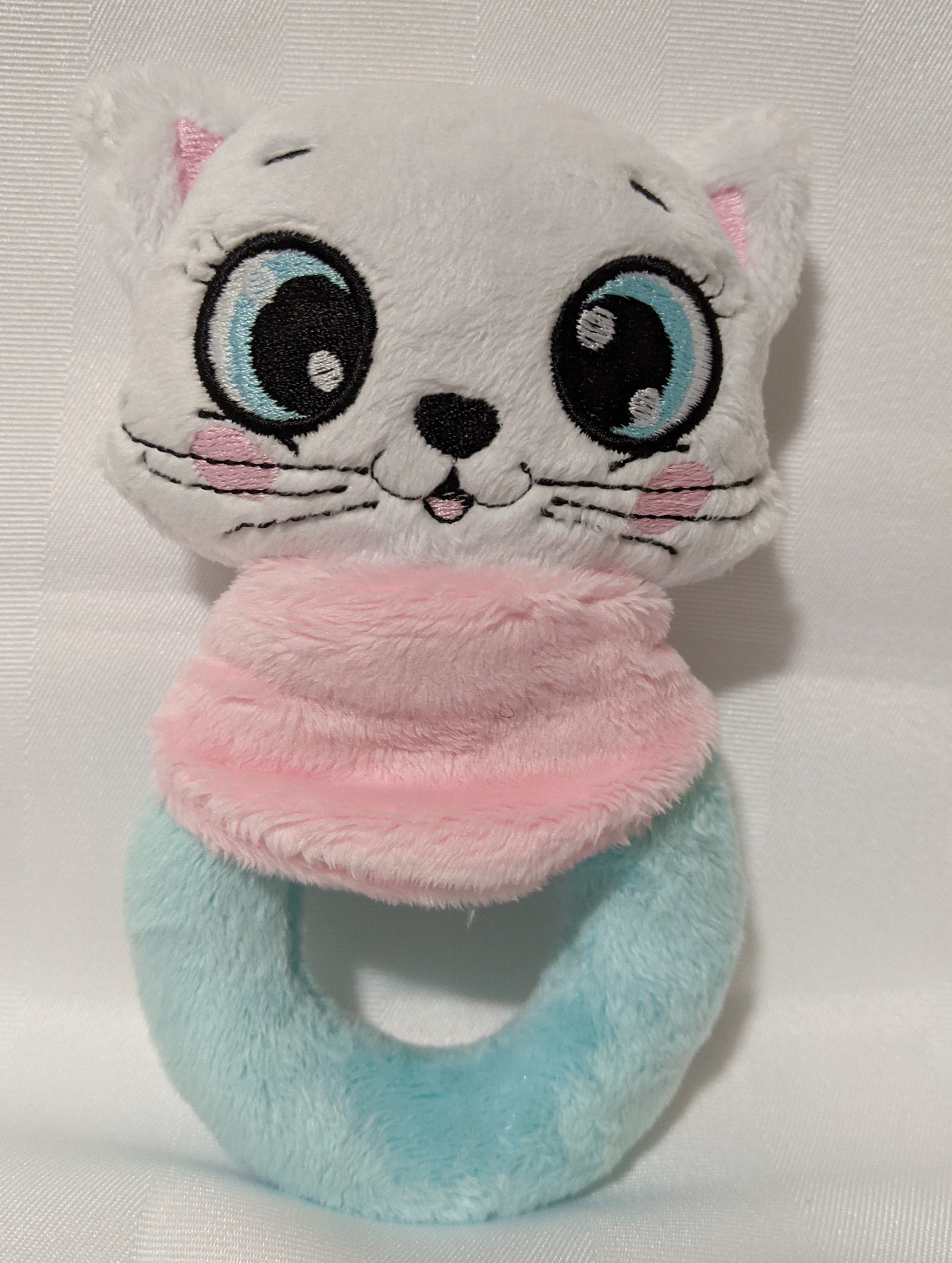 File Embroidery Cat Rattle 10x10cm Frame With a Few Small - Etsy