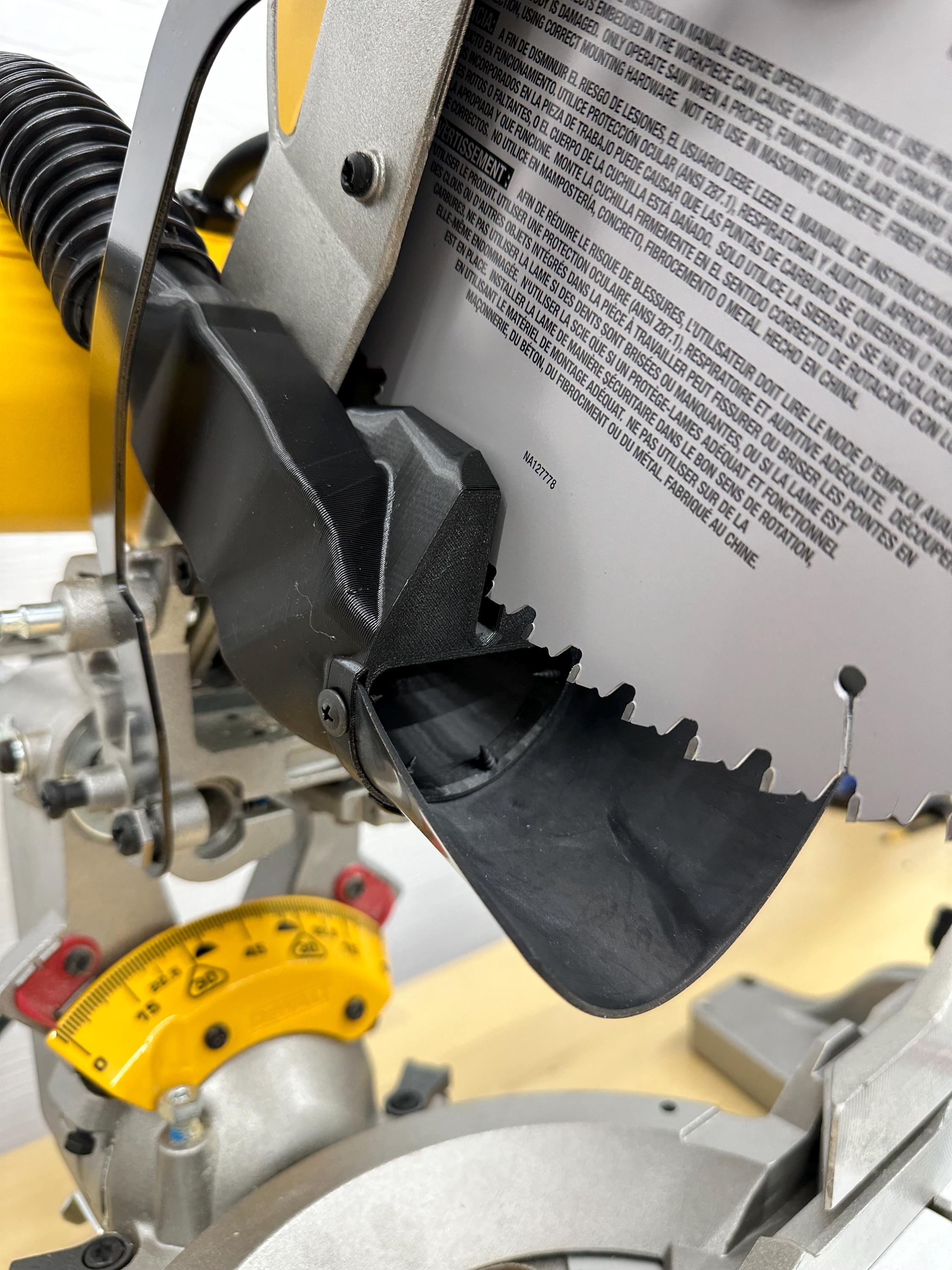 Dewalt DWS779/780 Miter Saw Dust Collection Upgrade | Made in the USA ...