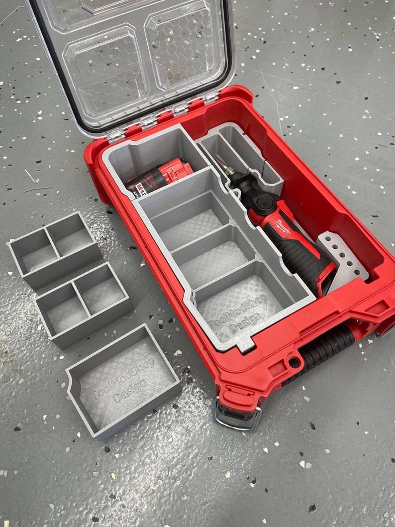 Milwaukee PACKOUT™ Compact Organizer Insert for M12 Soldering Iron ...