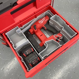 Milwaukee PACKOUT™ Drawer Insert for M18 18GA Narrow Crown Stapler ...