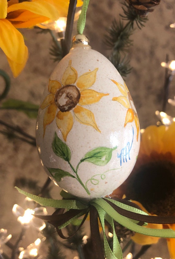 Sunflower Hand Painted - Etsy