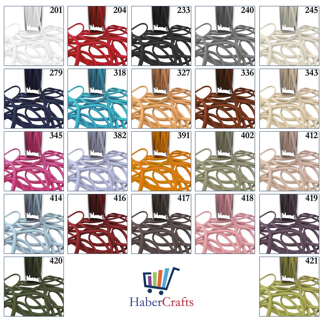 Spaghetti Strap Satin Cord Tubular Strap Flat Trim String Non Stretch ...