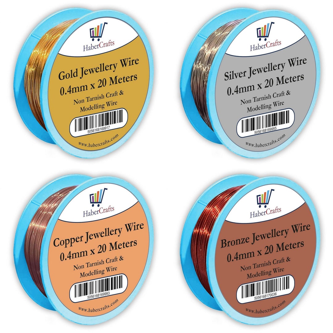 Tarnish Proof Brass Jewelry Wire: Gold, Silver, Bronze, Copper - Etsy UK