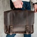 Leather Personalized Briefcase! Gift for Dad, Anniversary Gift for ...