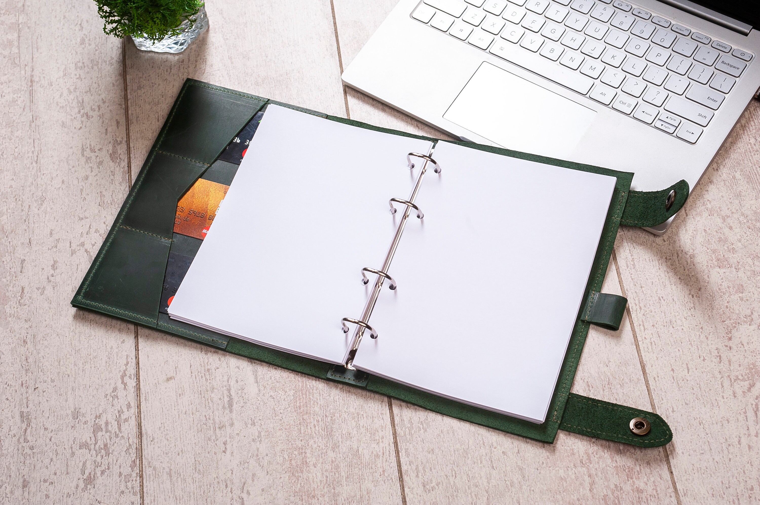 Leather Binder 4 Ring Leather Binder Leather Binder Cover - Etsy