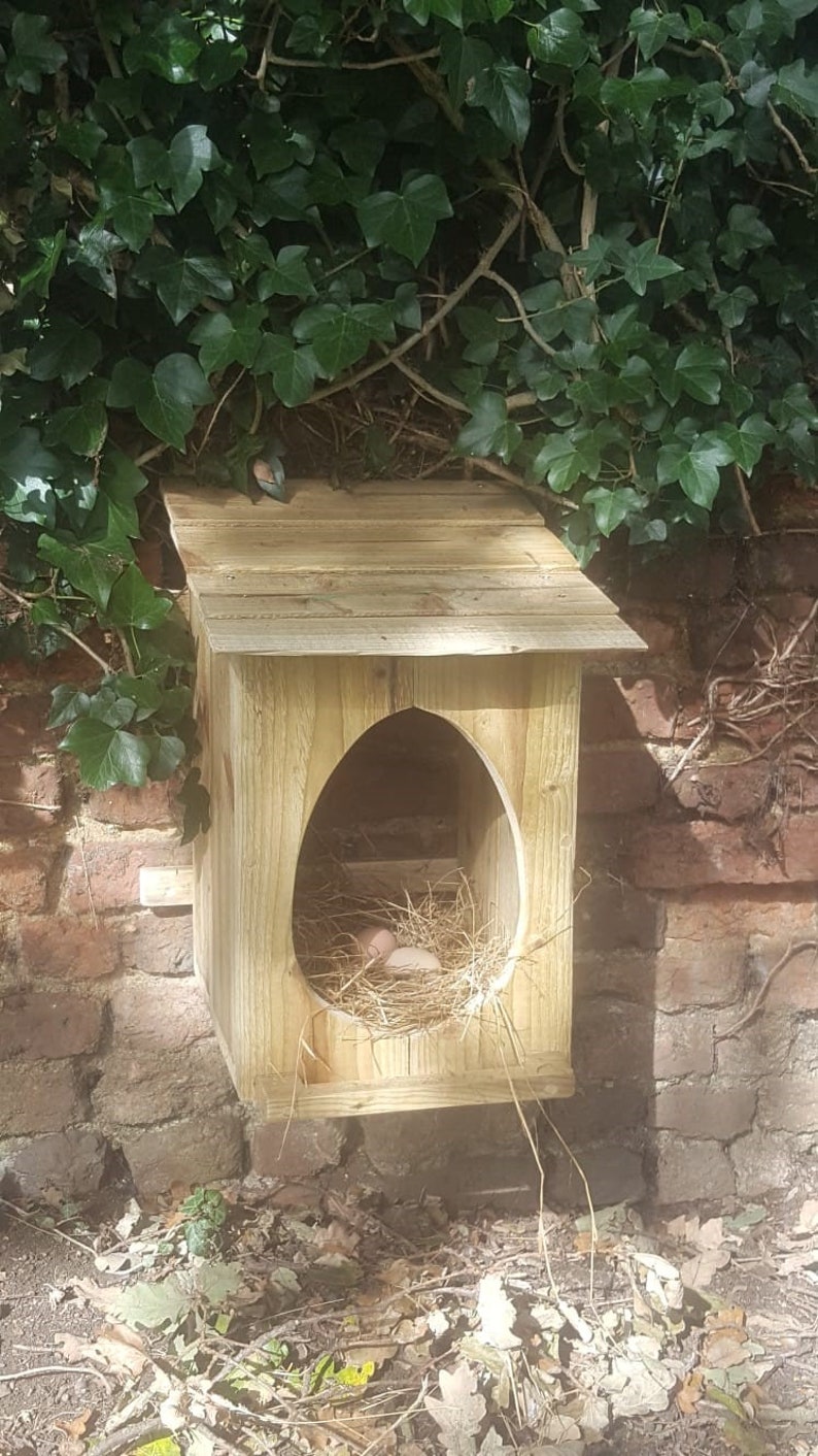 Wall mounted chicken nesting box. Ideal for free range - Etsy.de